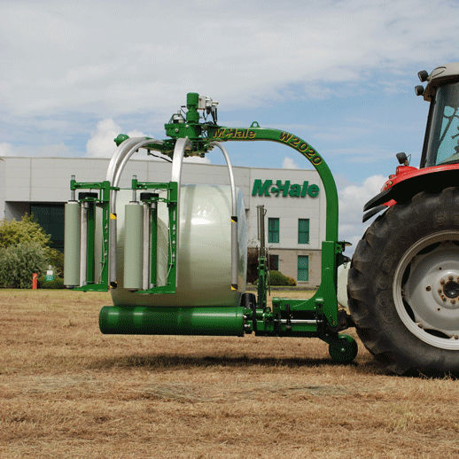 Individual bale wrapper - W2020 - McHale Engineering Ltd. - round ...