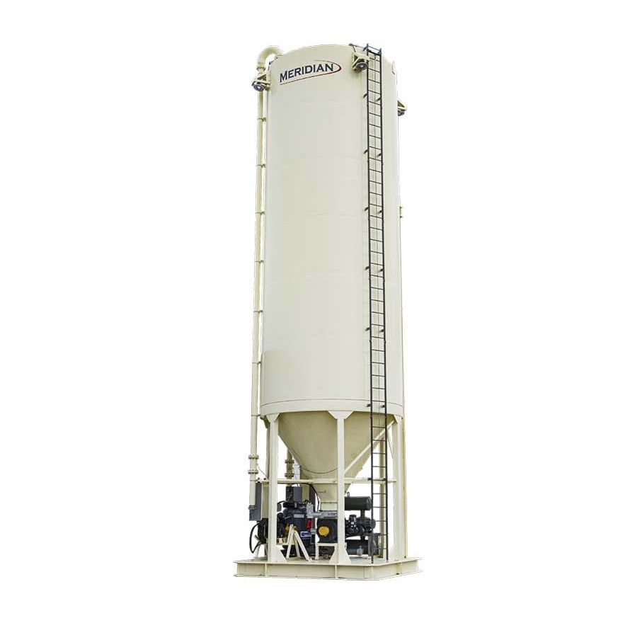 Grain silo - MCS-160 - Meridian Mfg. - metal / cone-bottom
