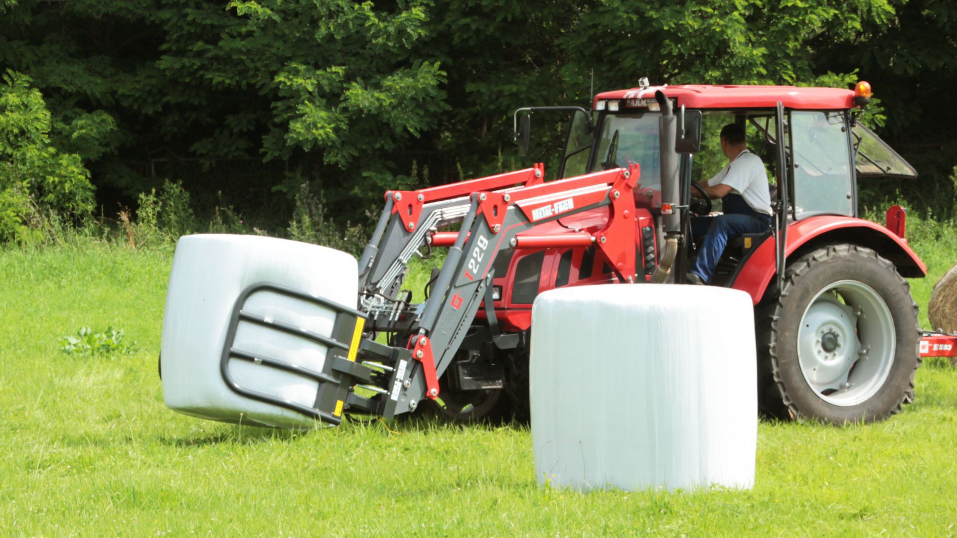 Round bale grab - BALE GRIP 900 - Metal-Fach Sp. z o.o.