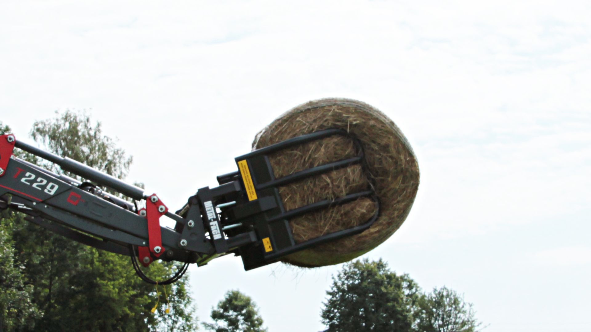 Round bale grab - BALE GRIP 900 - Metal-Fach Sp. z o.o.