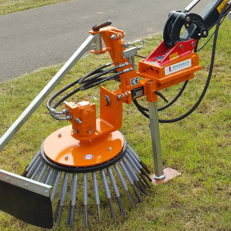 Mounted sweeper - KM 25 - Michaelis Maschinenbau GmbH - groundcare ...