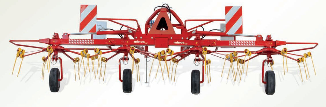 Mounted rotary tedder - T-OD series - Minos Agricultural Machinery ...