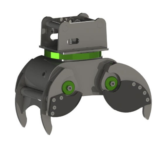 Excavator tree shear - MD 3.0 - Modularis Teh d.o.o. - for wood / handling