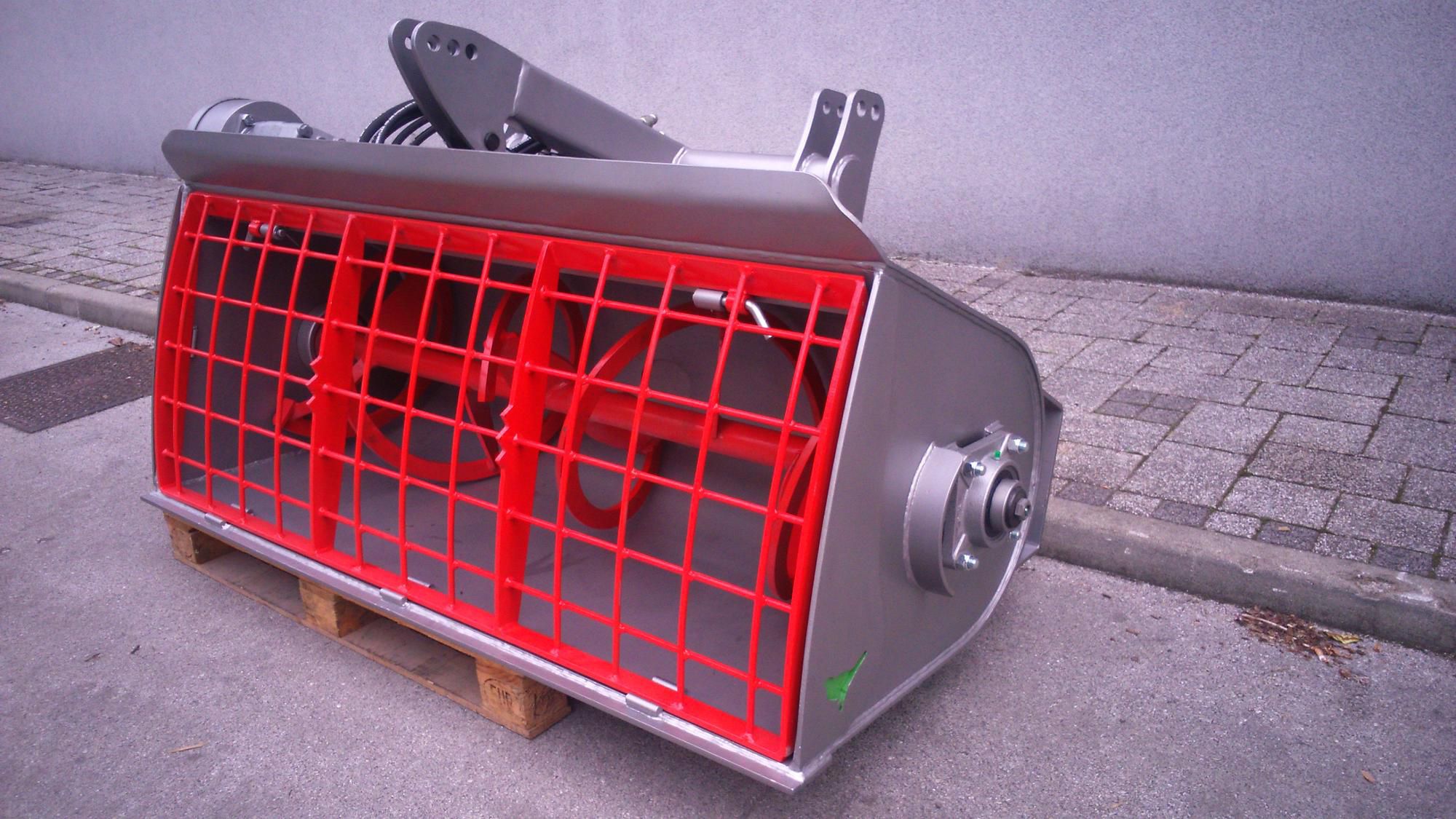 Mixer shovel bucket - MMB series - Modularis Teh d.o.o. - construction site