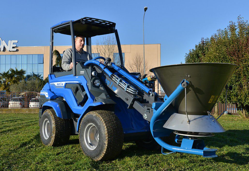 Tractor Mounted Salt Spreader