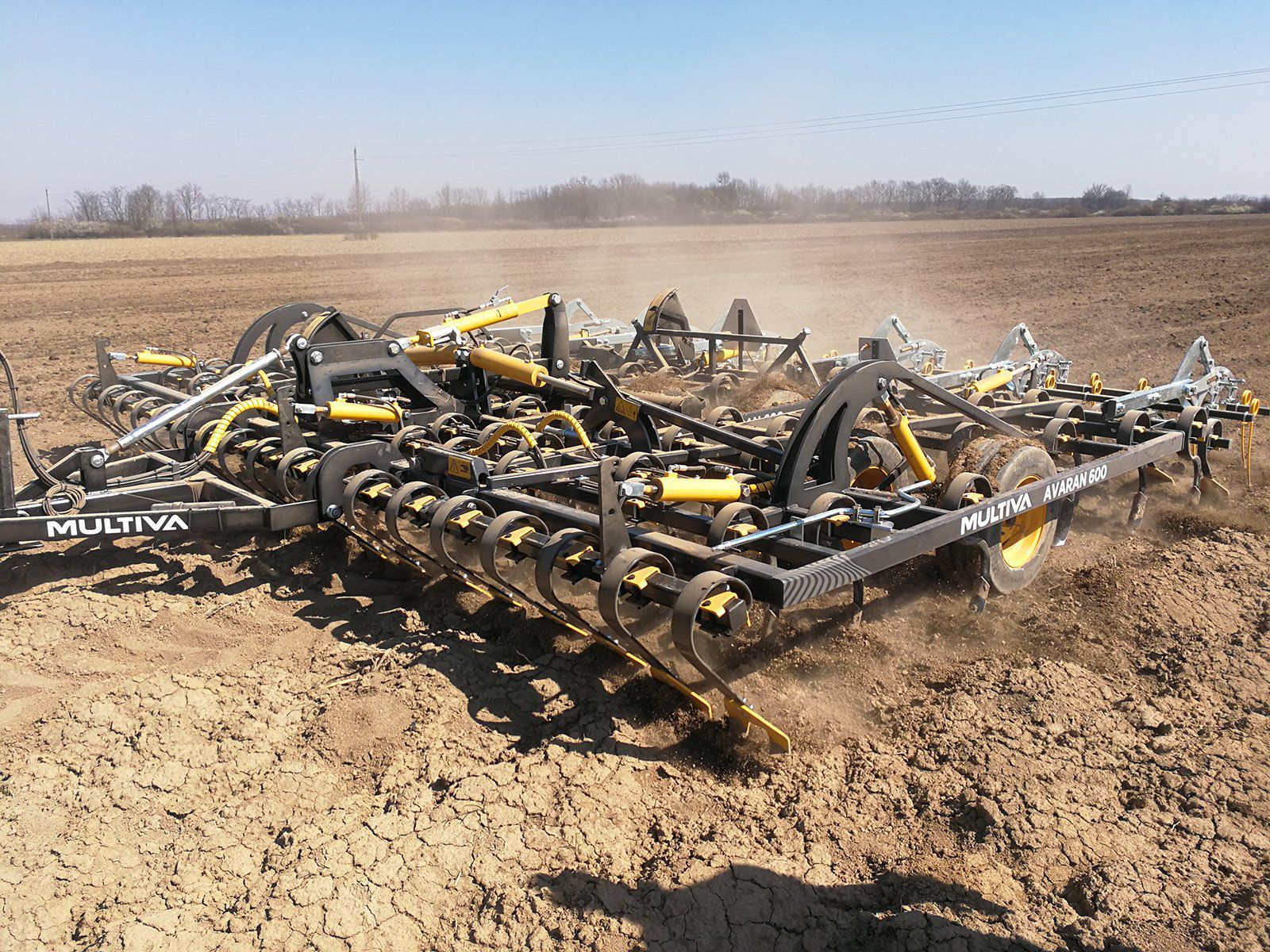 Tine harrow - Avaran - Multiva - Dometal Oy - with roller / folding ...