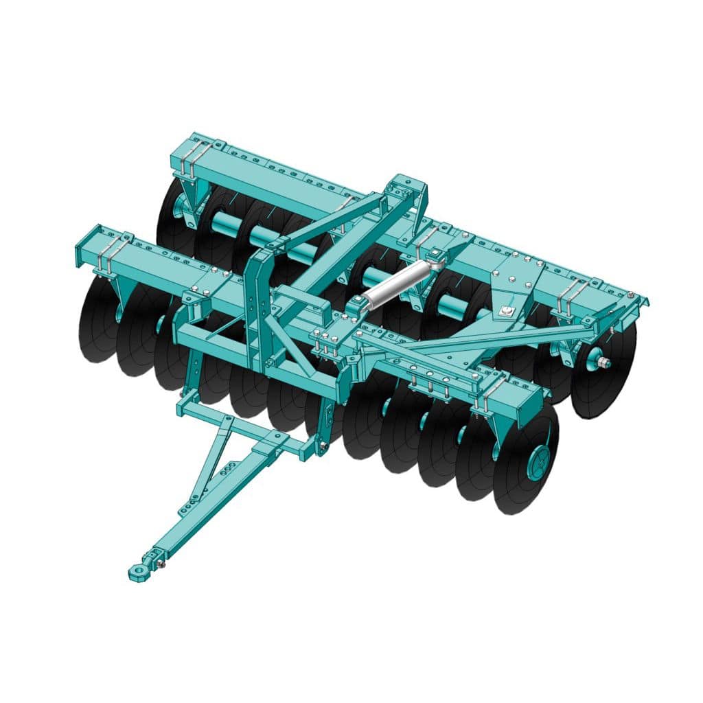 Towed disc harrow - FVPT series - Nardi Group - mounted / 2-section