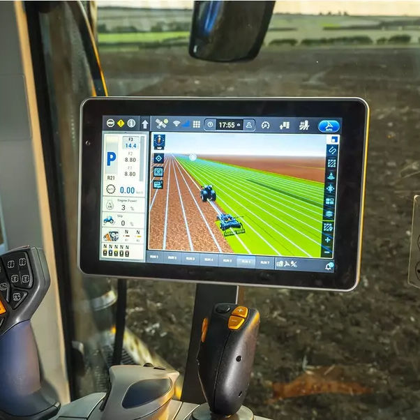 Integrated steering system - IntelliSteer™ - NEW HOLLAND - for combine ...