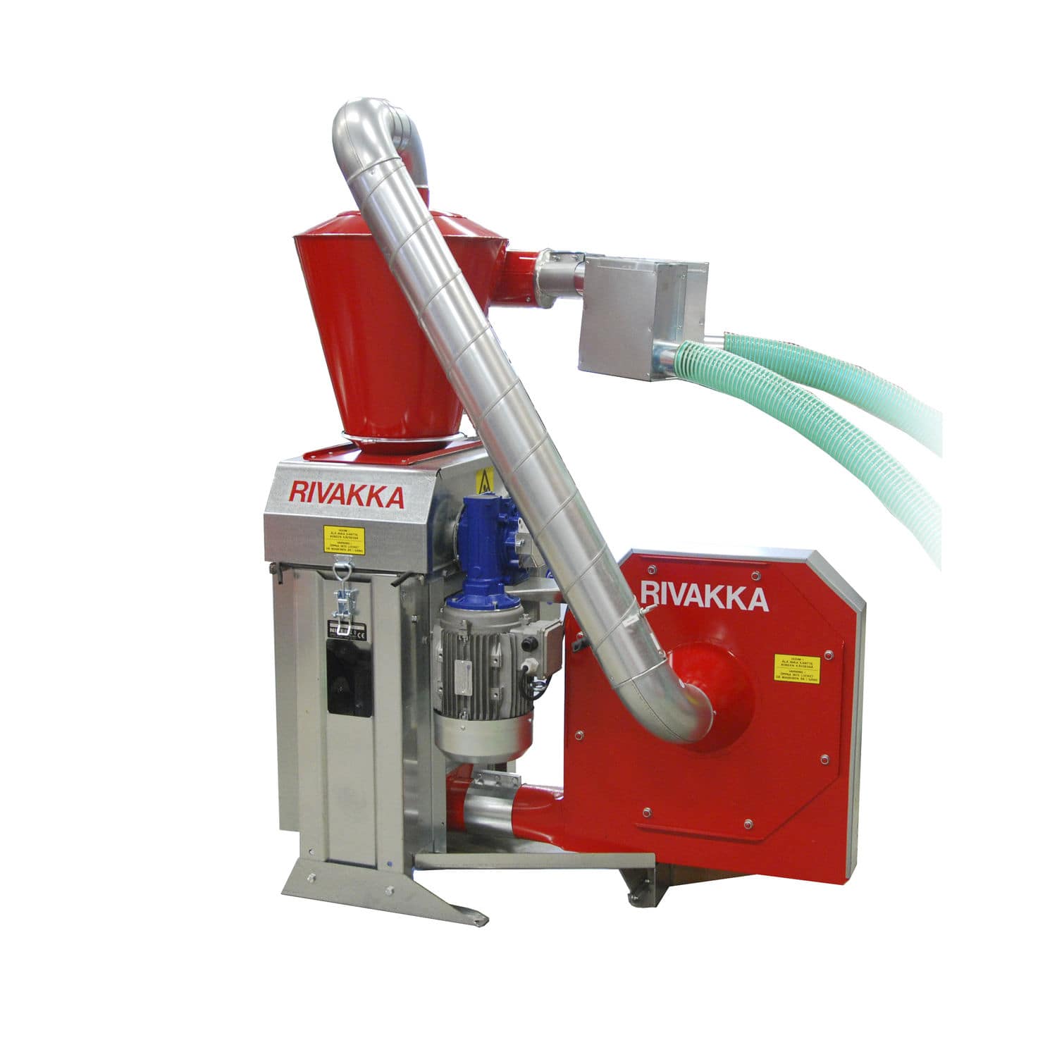 Suction blower mill - Rivakka Nipere Oy - grain / for animal feed / roller