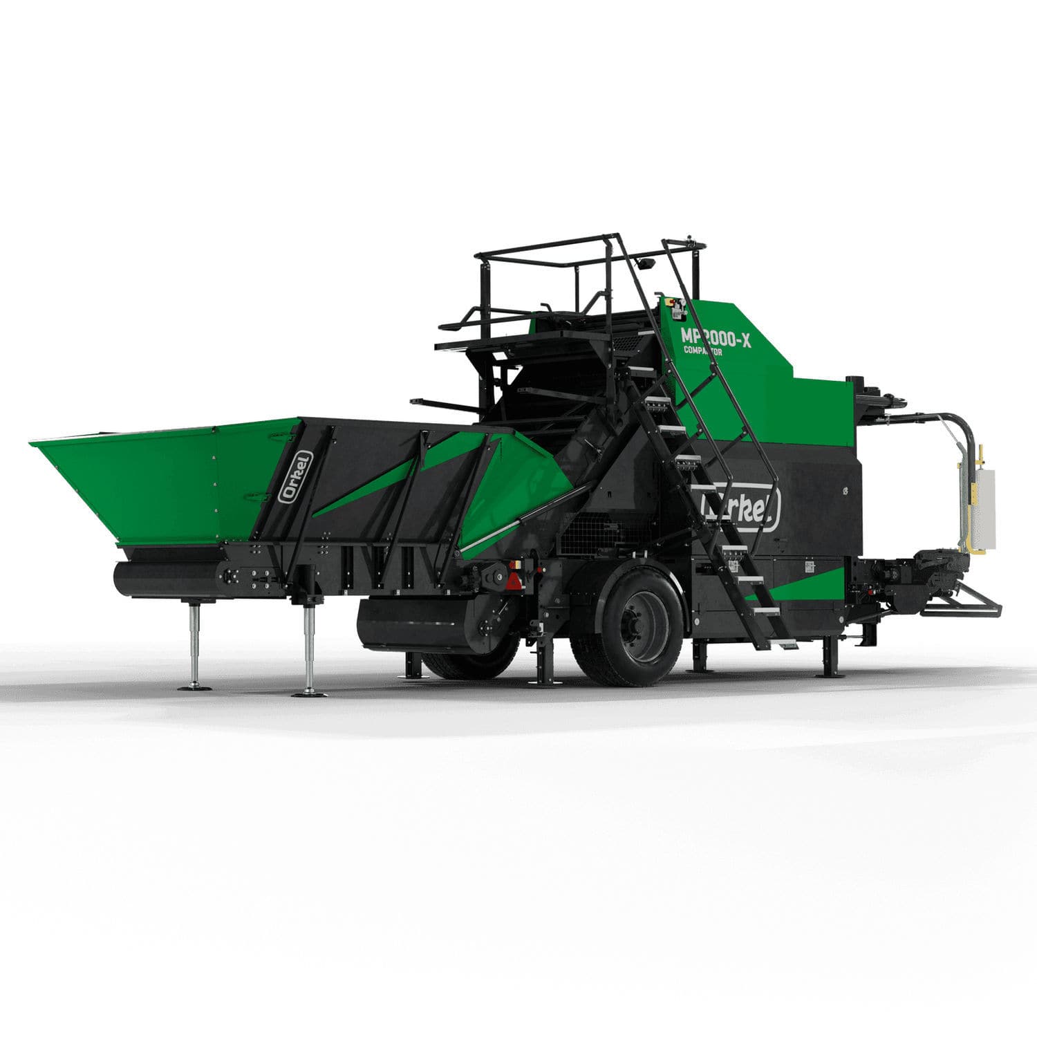 Round baler - MP2000-X - Orkel AS - with bale wrapper / silage