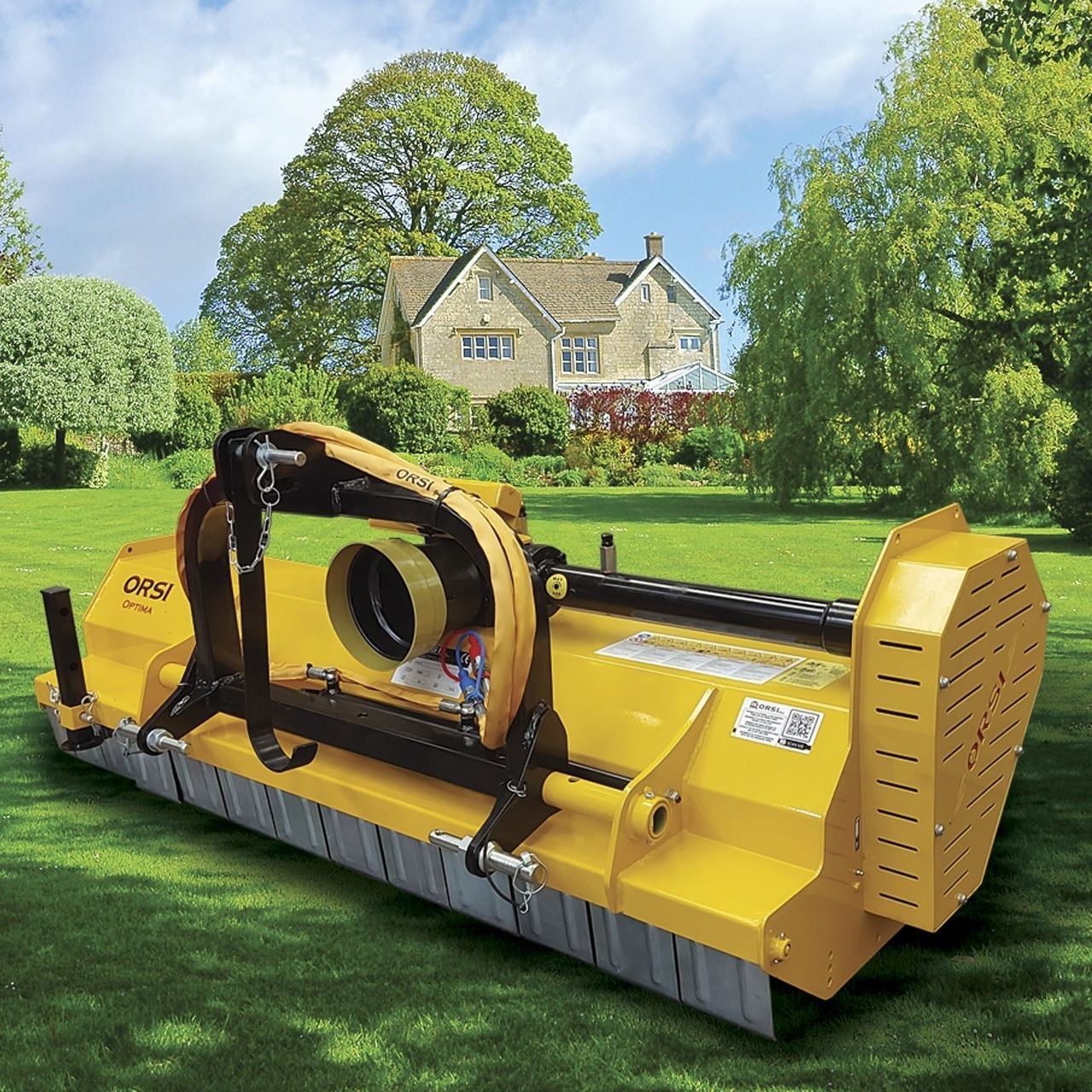 Mounted mulcher - OPTIMA series - ORSI GROUP SRL - rear-mount / hammer ...