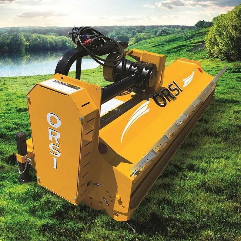 Rear-mount mulcher - WLC series - ORSI GROUP SRL - hammer / knife / grass