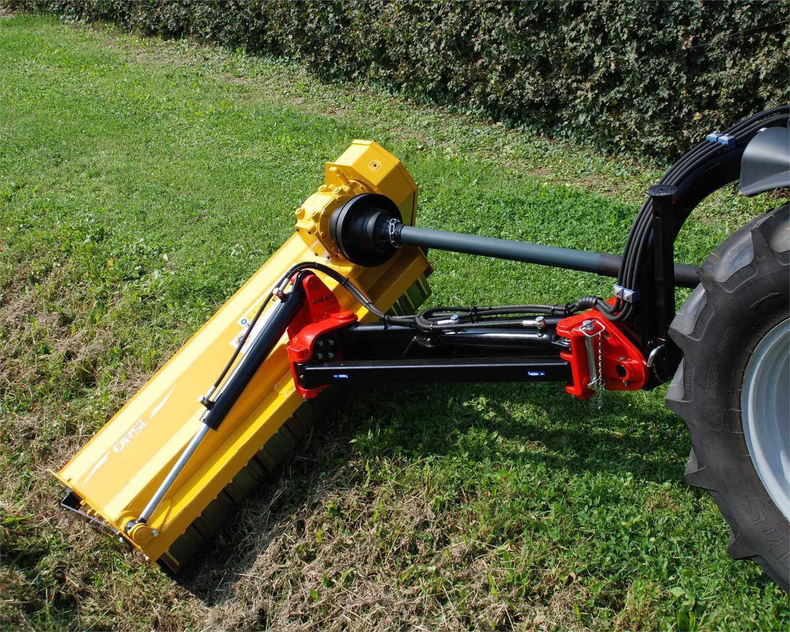 Mounted mulcher - YOUNG series - ORSI GROUP SRL - hammer / knife / grass