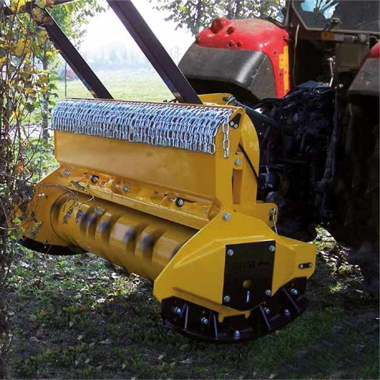 Rear-mount mulcher - W-FORREST series - ORSI GROUP SRL - hammer / knife ...
