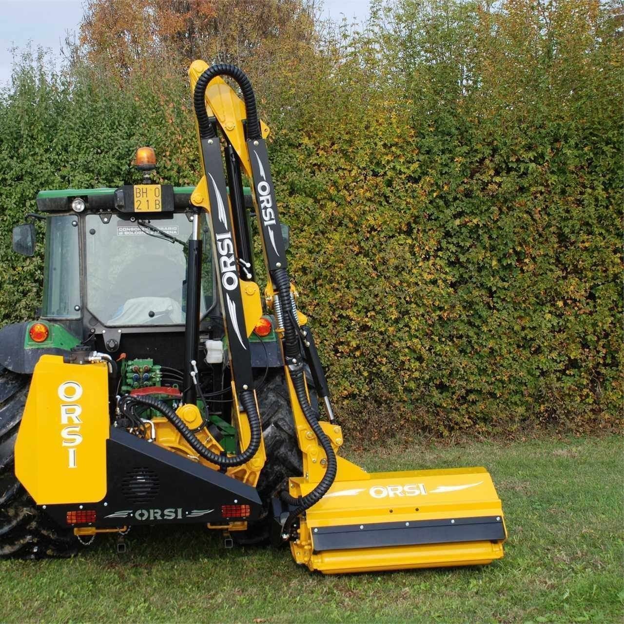 Rear-mount reach mower - RIO series - ORSI GROUP SRL - flail / folding