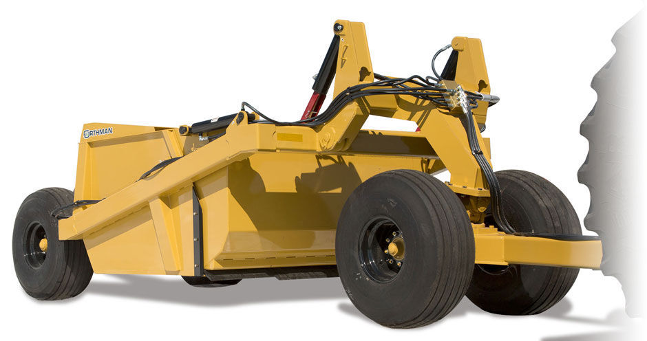 Ejector scraper blade - FE series - Orthman - heavy-duty / hydraulic