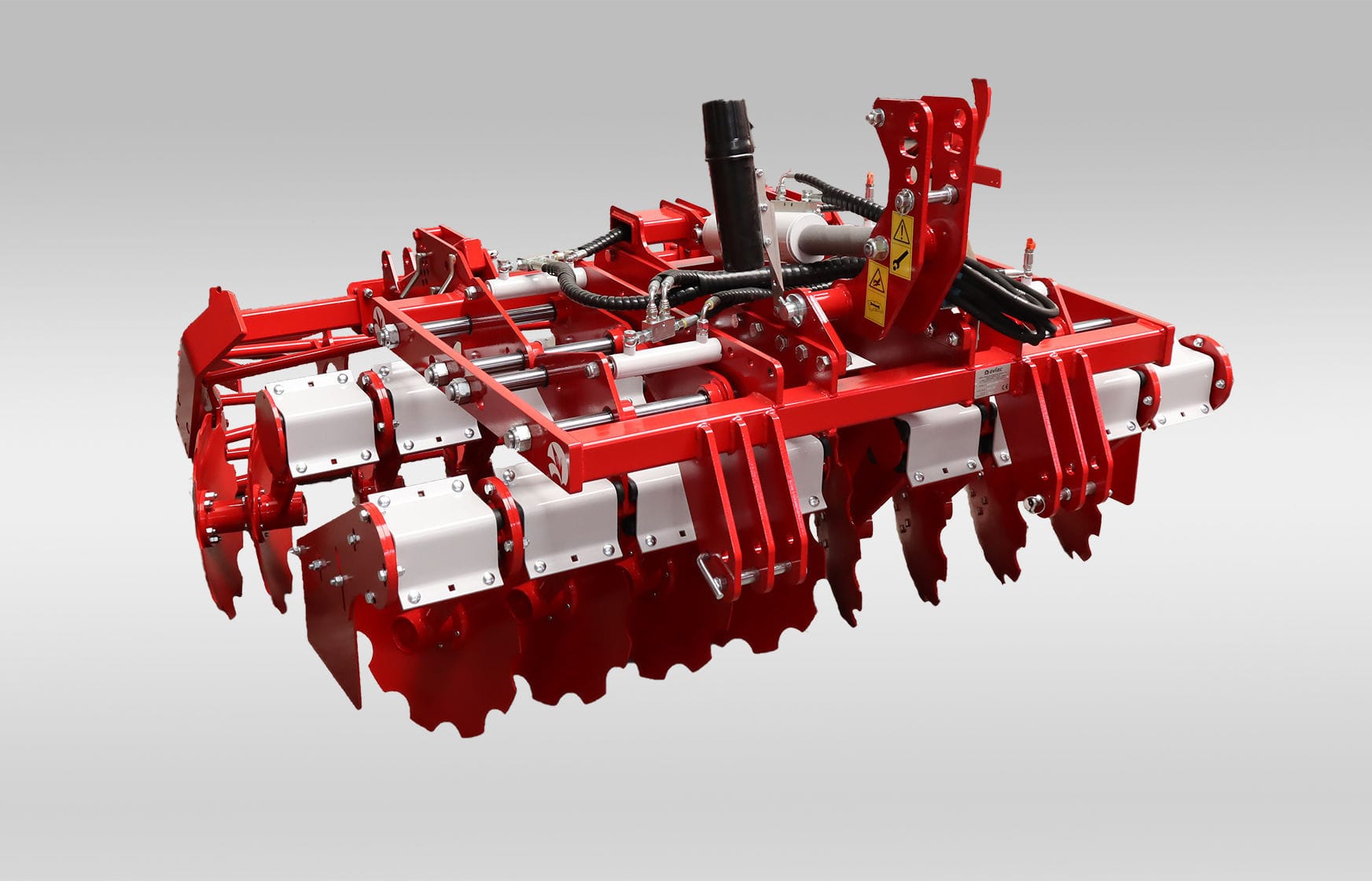 Chisel field cultivator - MCHV - OVLAC - mounted / 3-point hitch / with ...