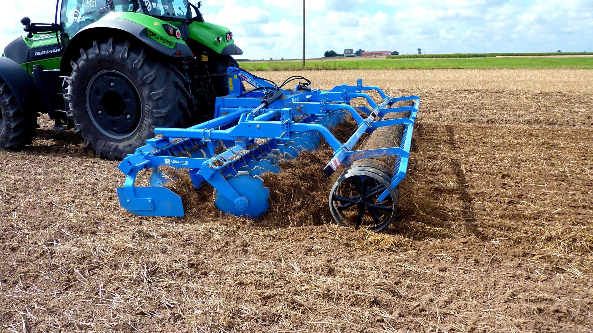 Towed disc harrow - GAL-C series - P.P.H. MANDAM Sp. z o.o. - 1-section ...