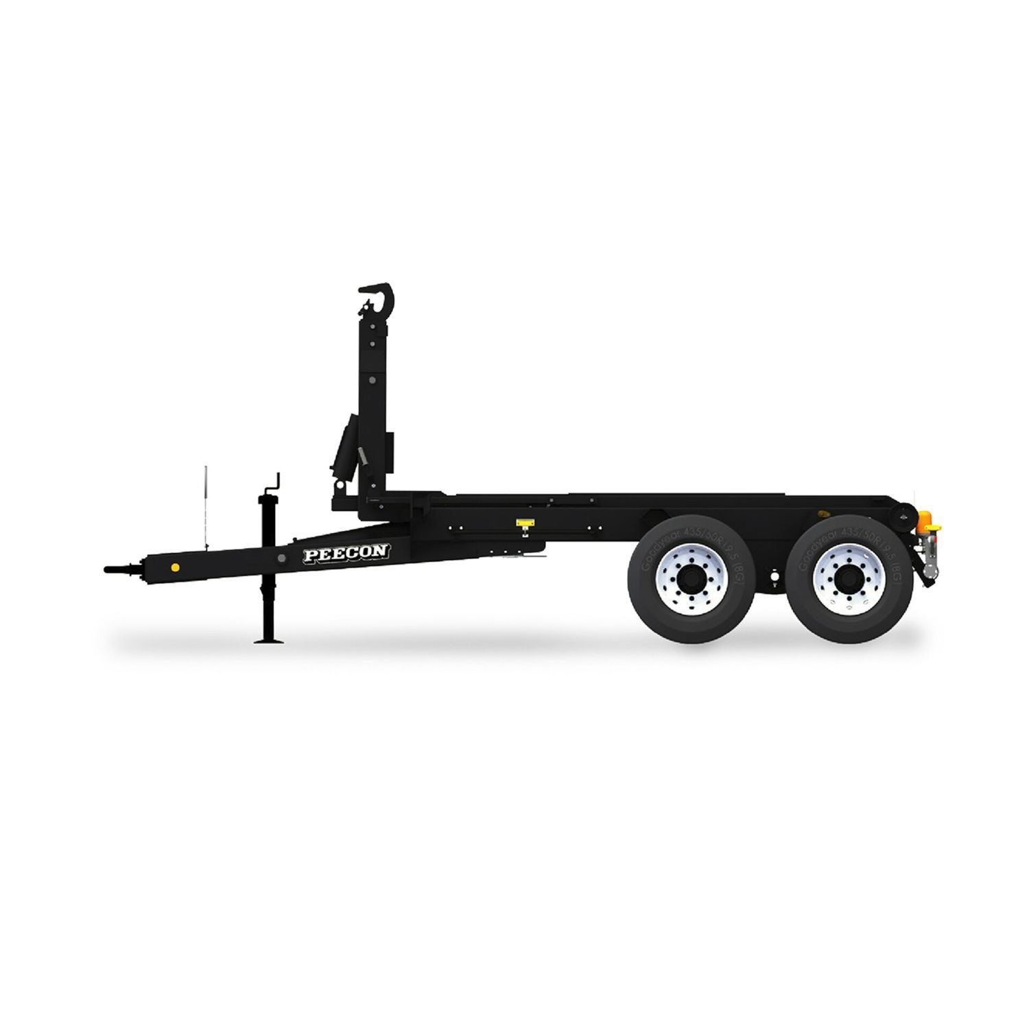 Hook lift trailer - Cargo Compact HS series - Peeters Group - mounted ...
