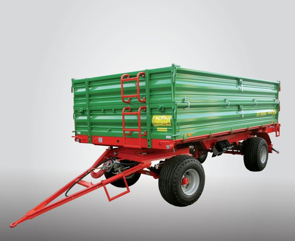 Drop-side trailer - T672 - Pronar Sp. z o.o. - 2-axle / agricultural ...