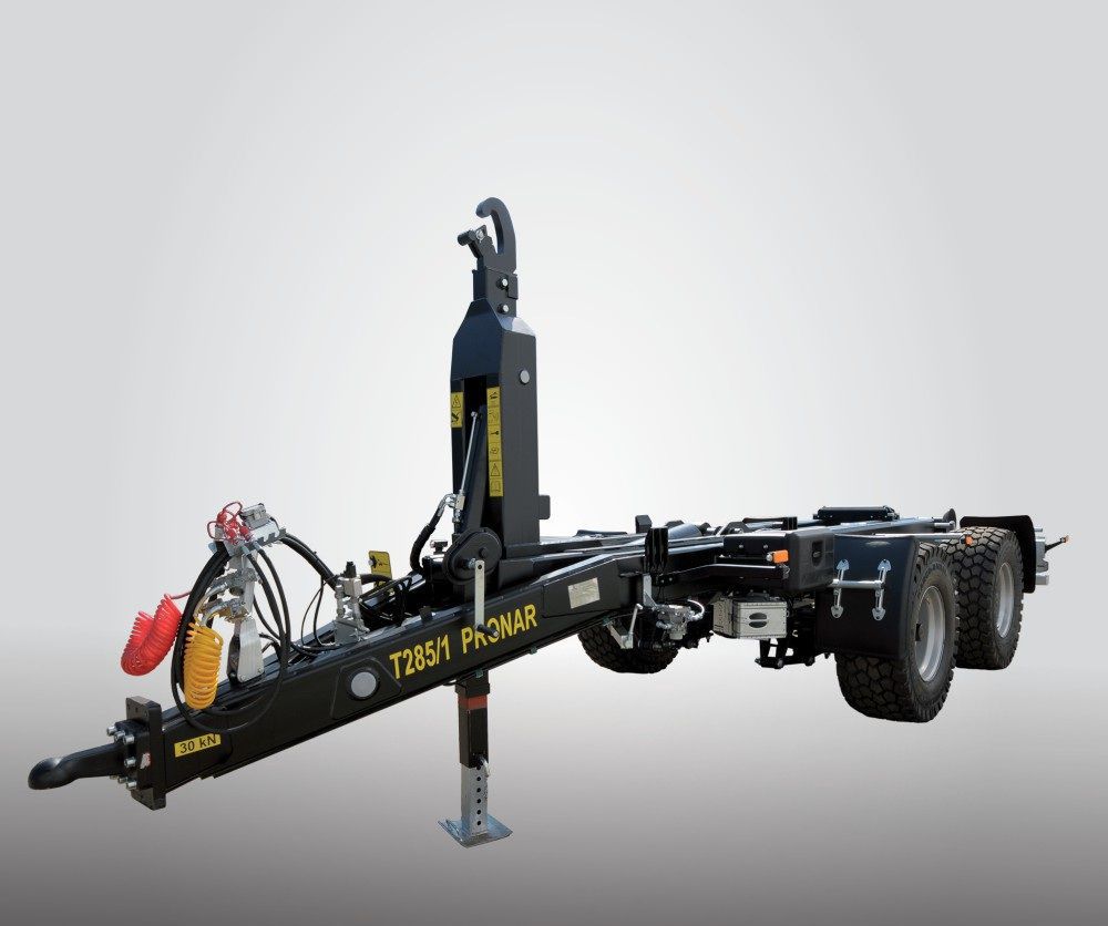 Hook lift trailer - T285/1 - Pronar Sp. z o.o. - tandem axle ...