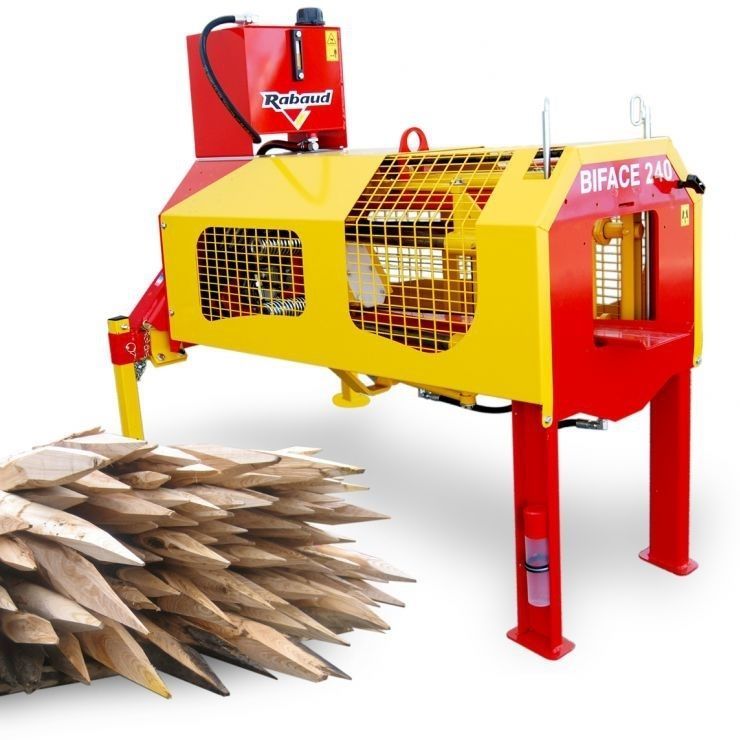 PTO-driven post pointer - BIFACE/QUADRIFACE - RABAUD - hydraulic