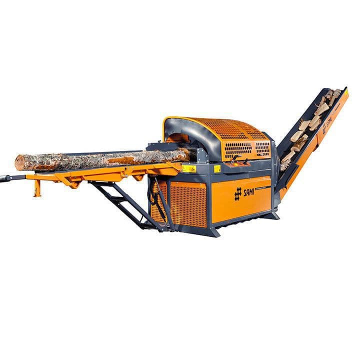 Firewood processor with chainsaw - S110-EC440 - Reikälevy Oy - electric