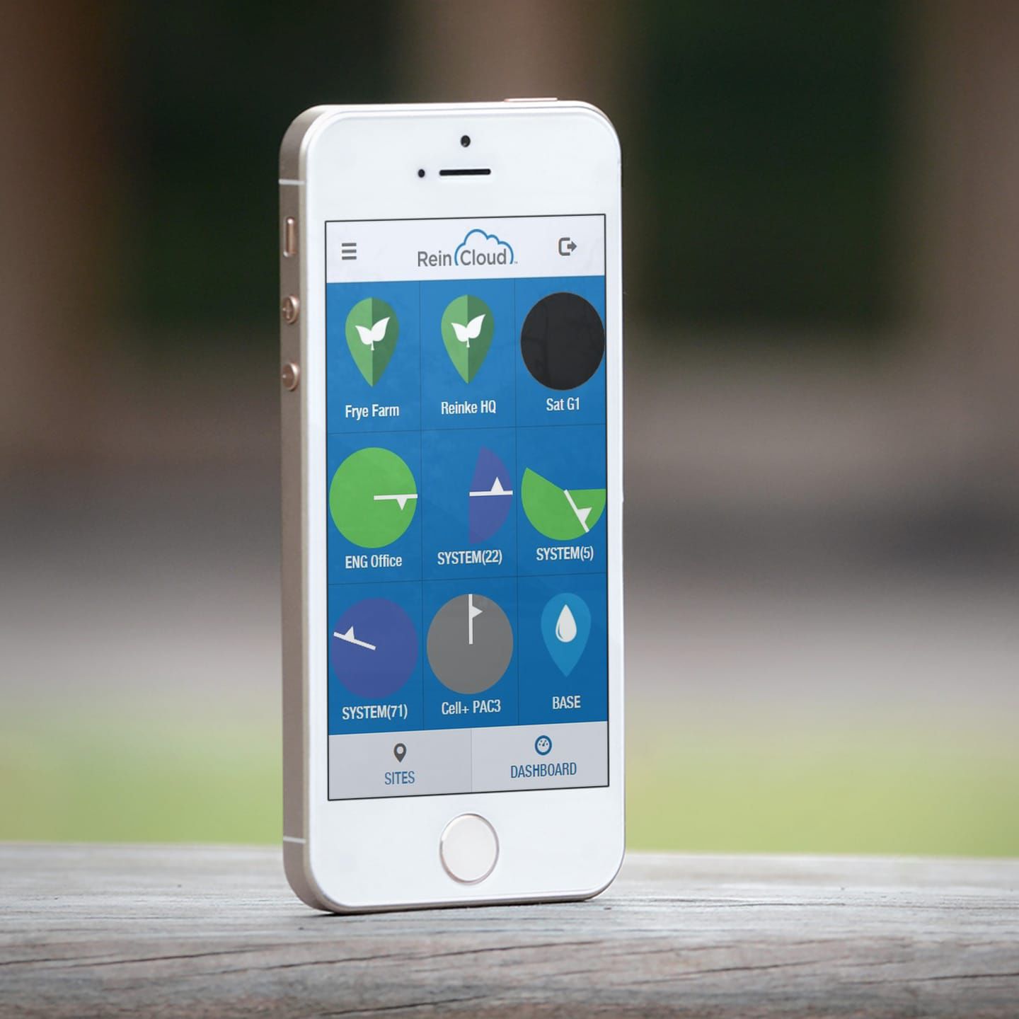 Data management mobile app - Rein Cloud - REINKE Irrigation - irrigation