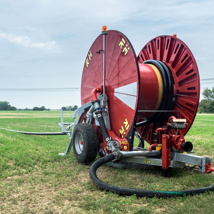 Turbine-drive irrigation hose reel - 900 xj EVO - RM Irrigation S.p.A ...