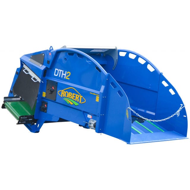 Mounted straw blower and feeder - DTH2 - ROBERT - bedding / for square ...
