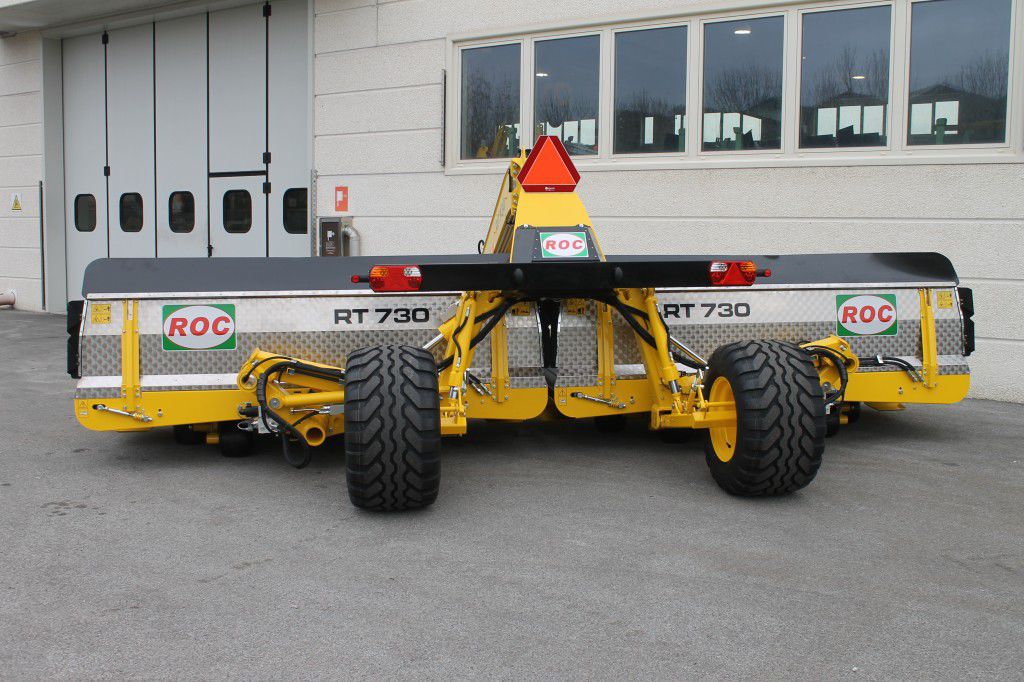 Belt rake - RT 730 - ROC srl - side delivery