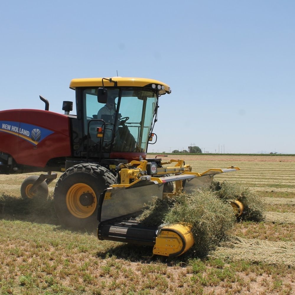 Belt rake - RT 840 - ROC srl - side delivery