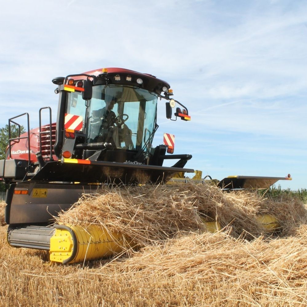 Belt rake - RT 840 M - ROC srl - side delivery