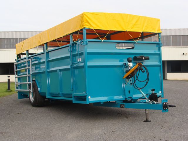 Cattle trailer - V 59 - Rolland - single-axle / monocoque