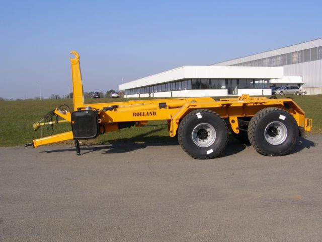 Hook lift trailer - CP 200 - Rolland - single-axle / agricultural ...