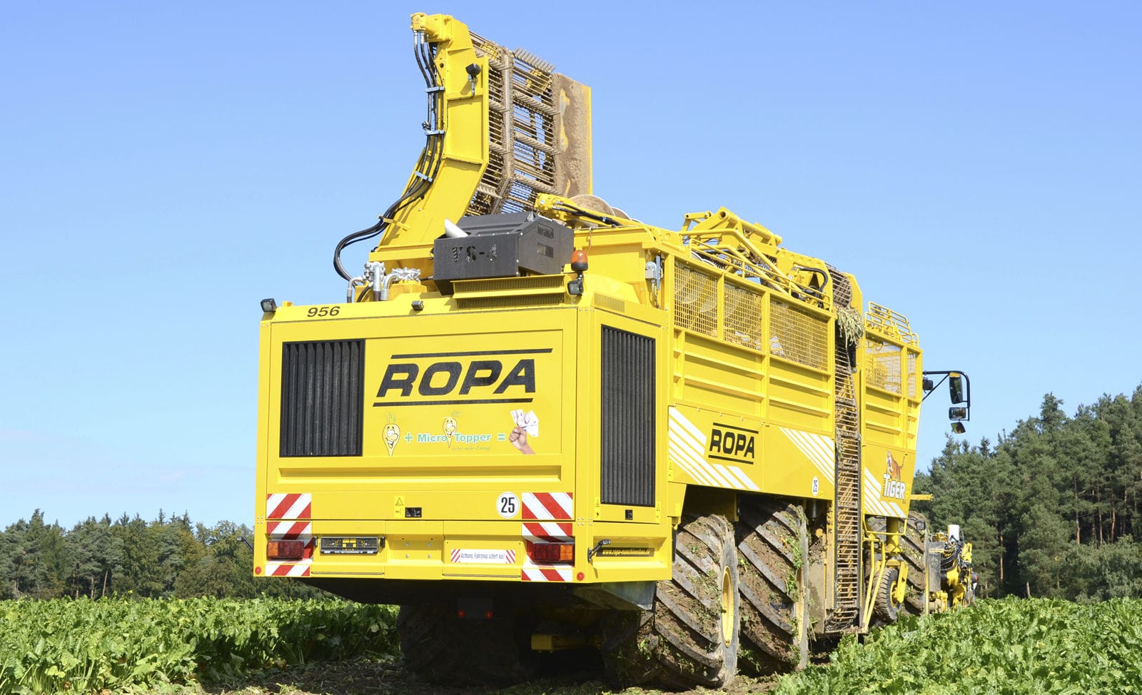 Beet harvester - euro-Tiger V8-4 - ROPA Fahrzeug- und Maschinenbau GmbH ...