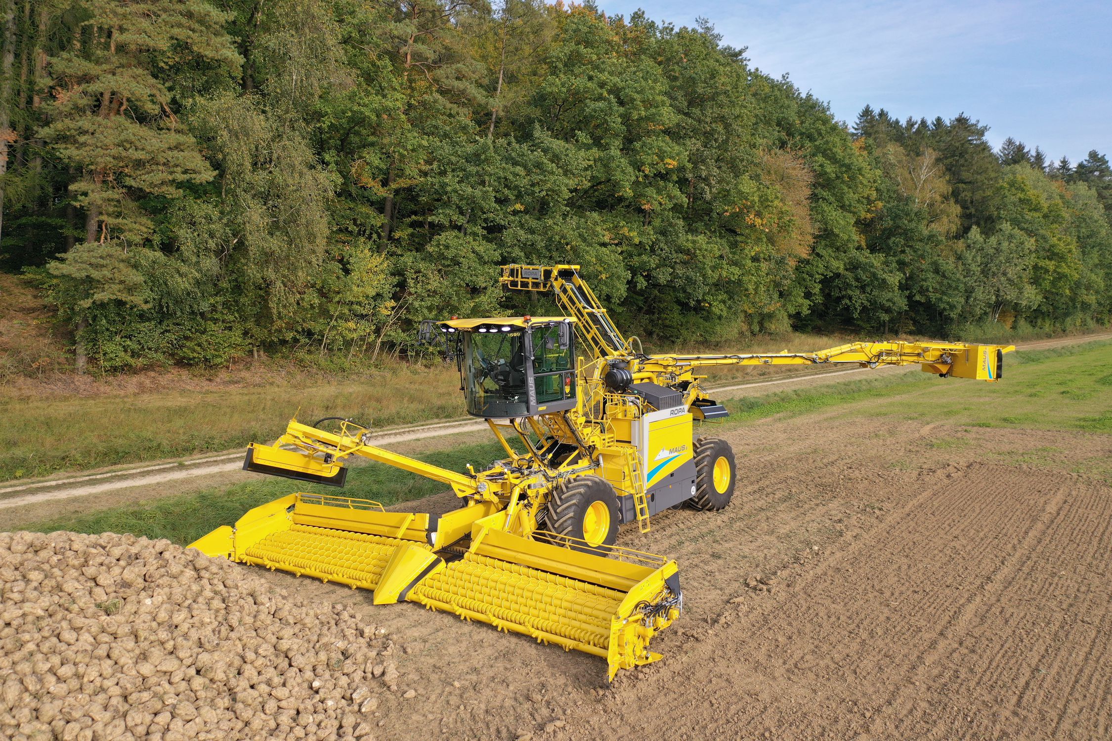 Beet cleaner-loader - MAUS 6 - ROPA Fahrzeug- und Maschinenbau GmbH ...