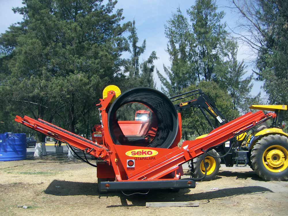 Mobile slurry separator - MD series - SEKO INDUSTRIES - strainer