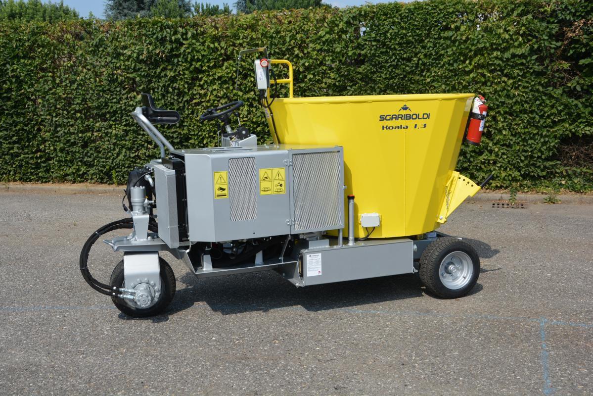 Vertical mixing wagon - KOALA MD/S - SGARIBOLDI - self-propelled / side ...