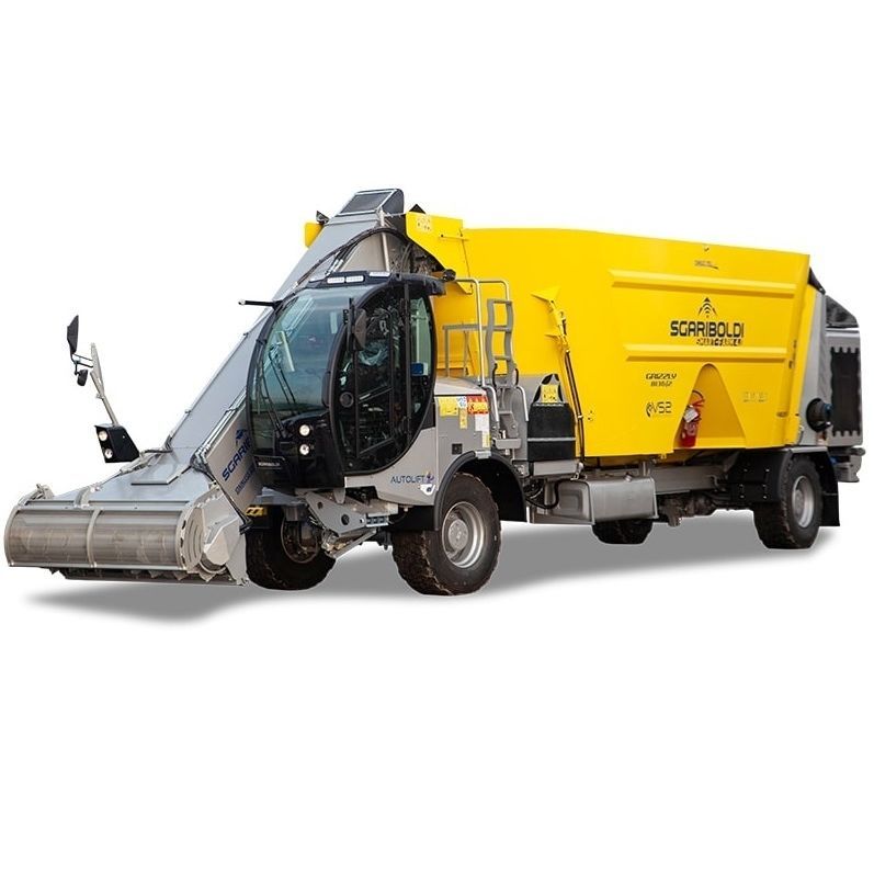 Vertical mixing wagon - TITANIUM SERIES - SGARIBOLDI - self-propelled ...