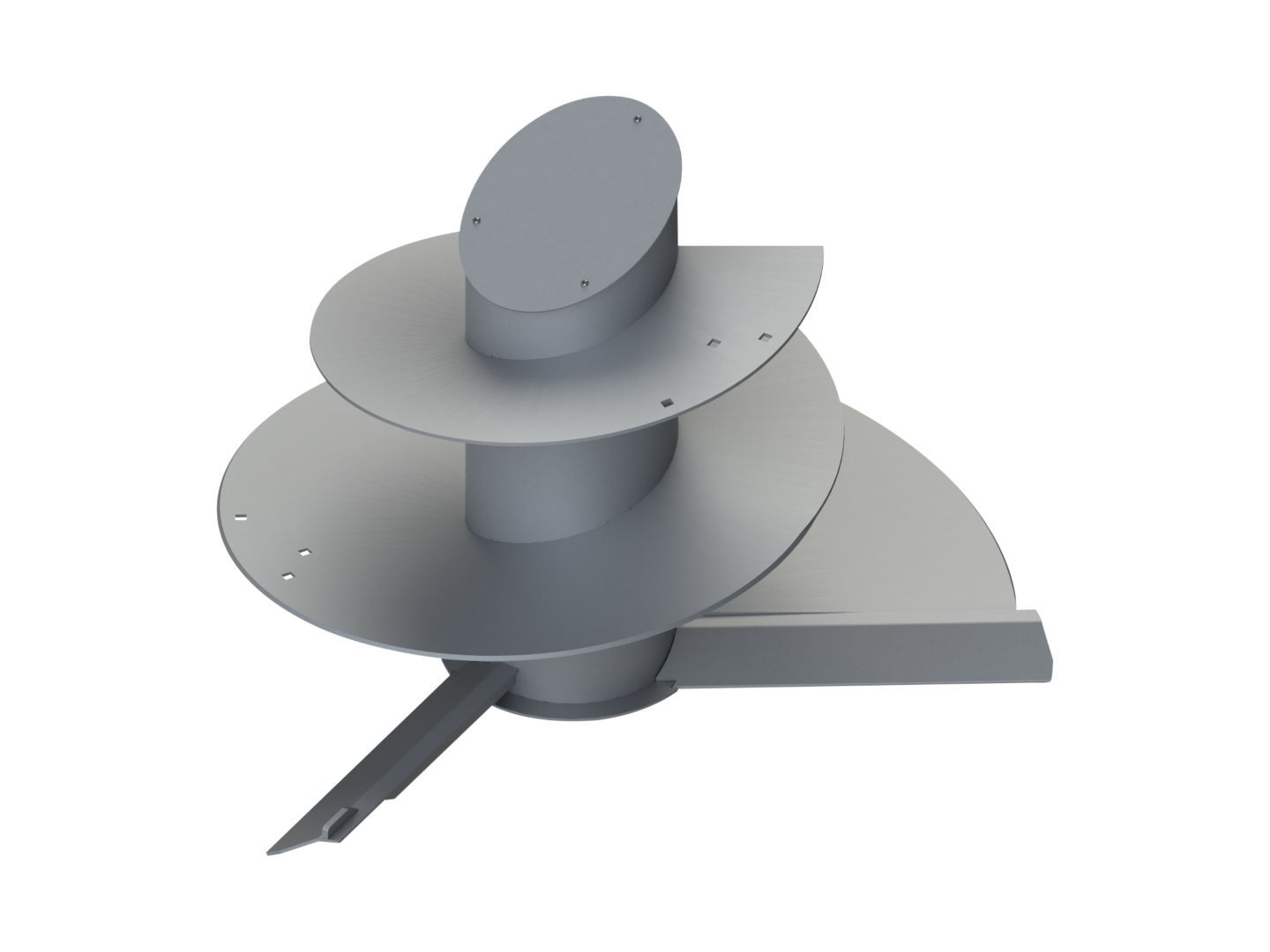 Horizontal feed mixer - mixing bucket Sieplo - Sieplo BV - mounted ...