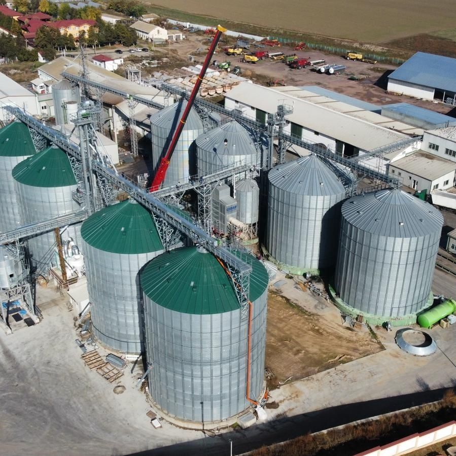 Grain silo - SILOS Spain - for biomass / wood chips / for wood pellets