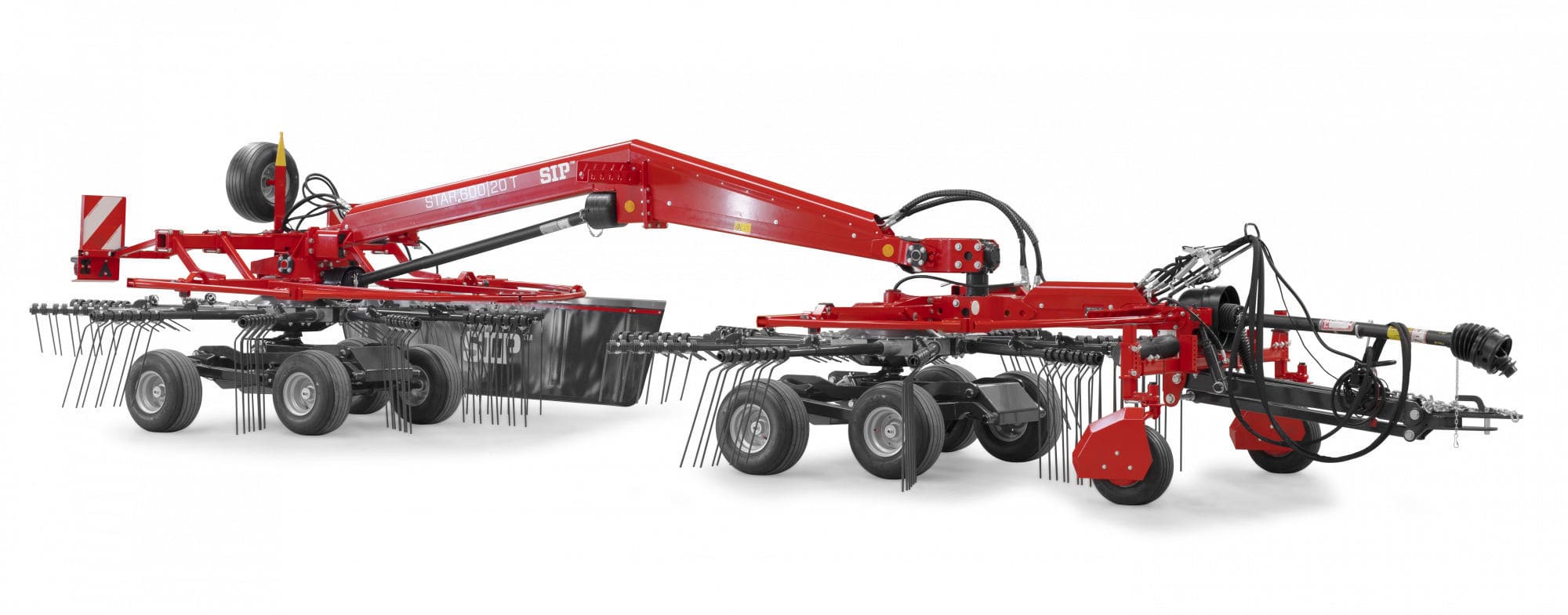 Rotary rake - STAR 600|20 T - SIP STROJNA INDUSTRIJA d.d. - side ...