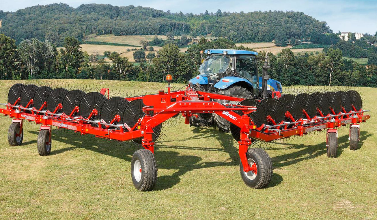 Wheel rake - EUROPE-MKS series - SITREX S.p.a. - center delivery