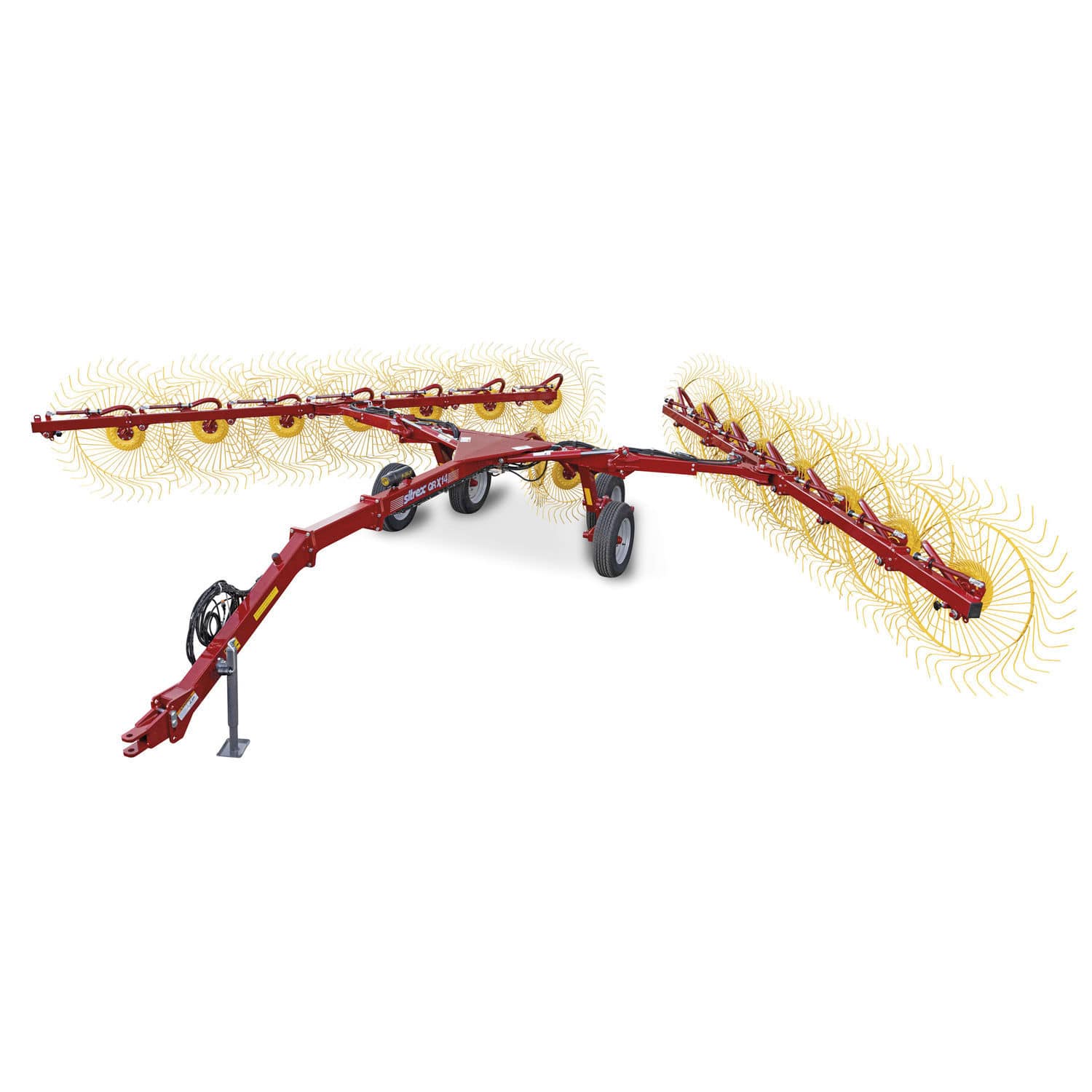 Wheel rake - QRX series - SITREX S.p.a. - side delivery / multi-rotor
