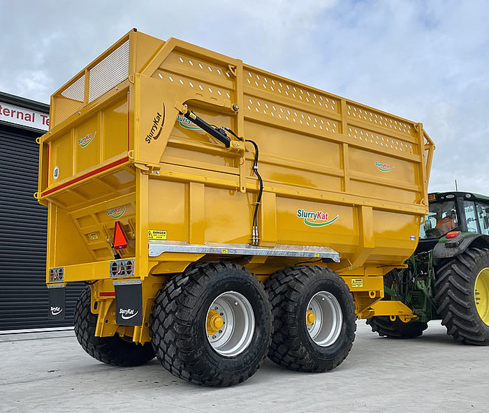 Dump trailer - Proline - SlurryKat Ltd. - tipping / 2-axle / silage