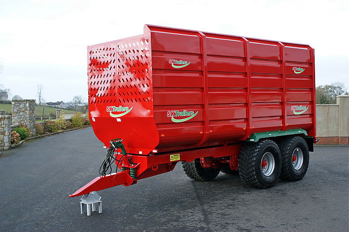 Dump trailer - Grassline - SlurryKat Ltd. - tipping / 2-axle / silage