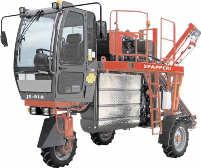 Self-propelled sprayer - JS810 - SPAPPERI - folding arms