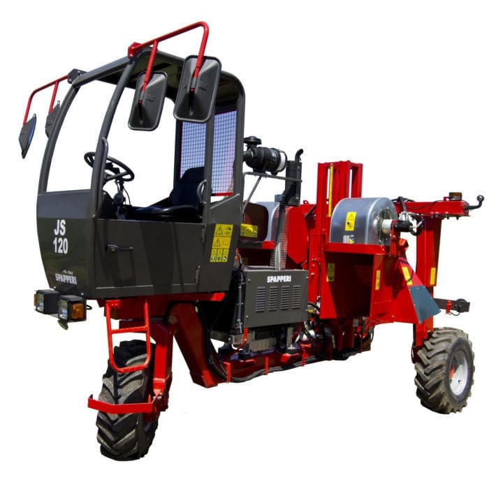 Tobacco topping machine - JS124 - SPAPPERI - self-propelled / 4-row