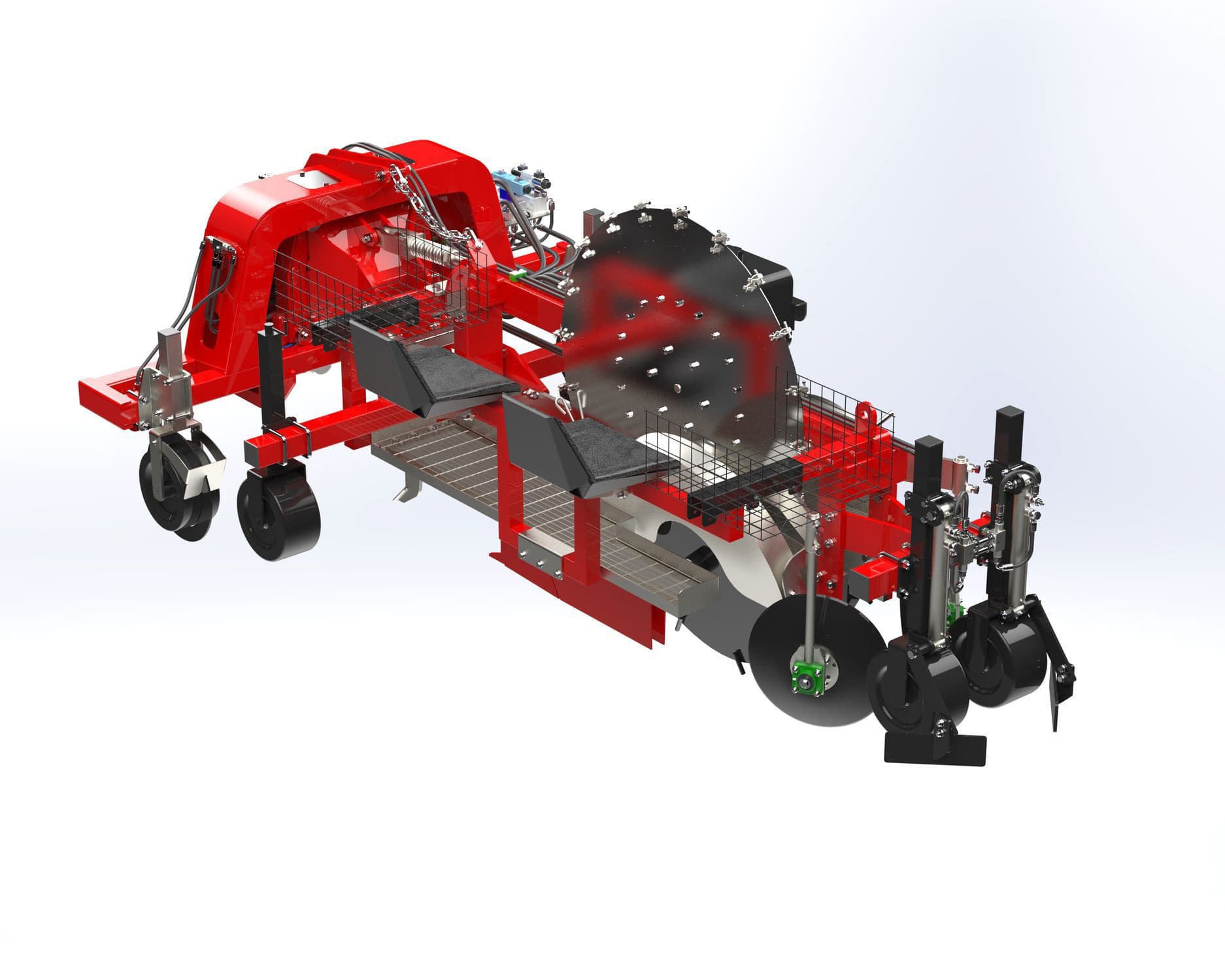 Vine stock transplanter - TH100 TSL - SPAPPERI - automatic / towed
